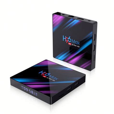 Factory Set Top Box Smart Tvbox 4K H96max 4GB 32GB 64GB 128GB Android 9