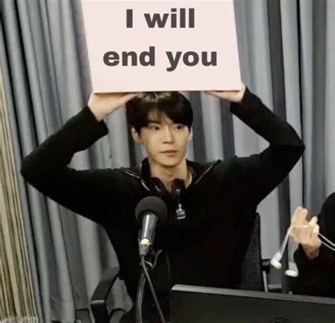 Pin By ArieL On Nct Funny Kpop Memes Kpop Memes Meme Faces