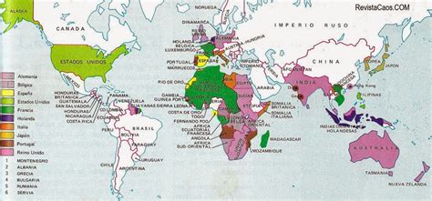 Imperialismo Mapa