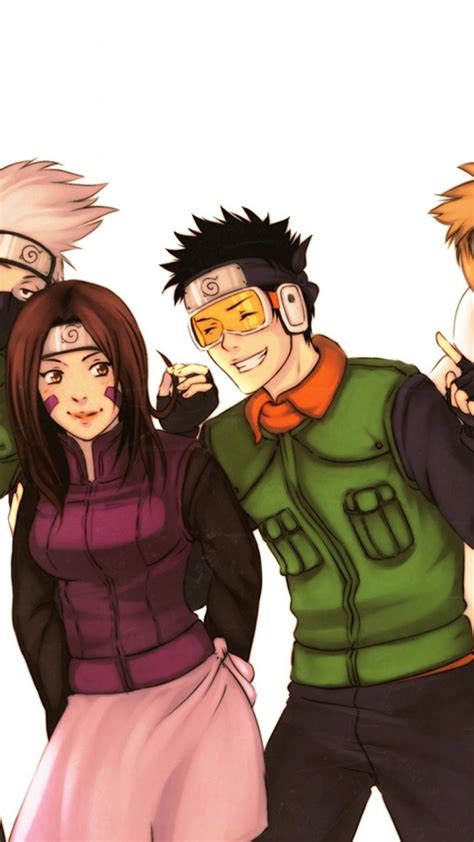 Kakashi Rin And Obito Wallpapers Wallpaper Cave