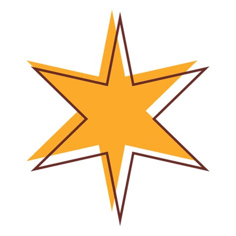 Design PNG E SVG De Desenho De Estrela 01 Para Camisetas