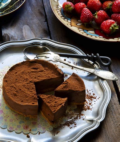 Tarta De Puro Chocolate Sin Horno F Cil Y R Pida La Cocina De