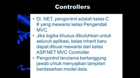 konsep model view atau controller mvc framework youtube