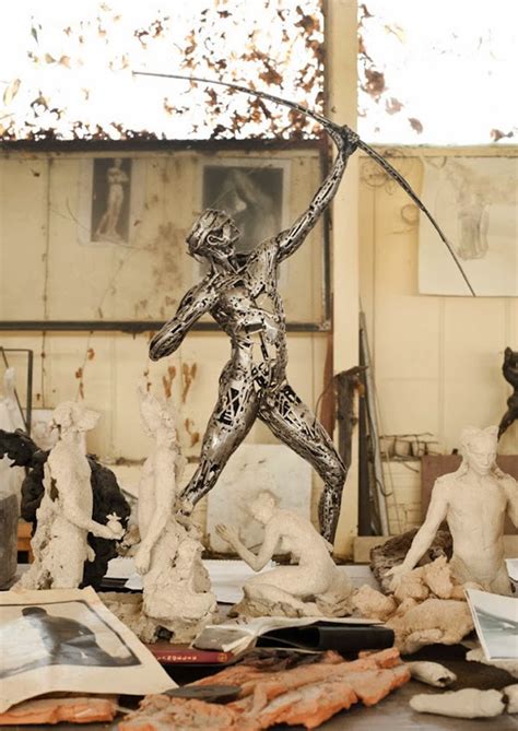 Amazing Figurative Sculptures Welded From Steel Scraps