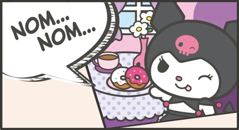 Sanrio Friend Of The Month Kuromi October 2016 Sanrio Japanese To English My Melody