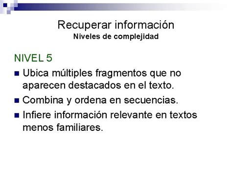 La Competencia Lectora En El Aula En Resumen