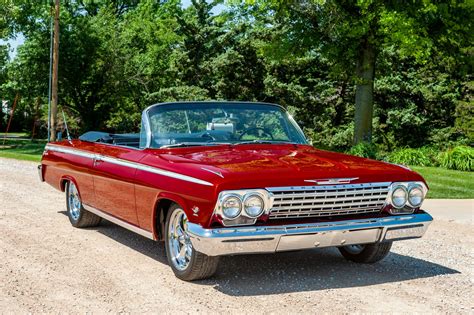 409 Powered 1962 Chevrolet Impala Convertible 4 Speed On BaT Online