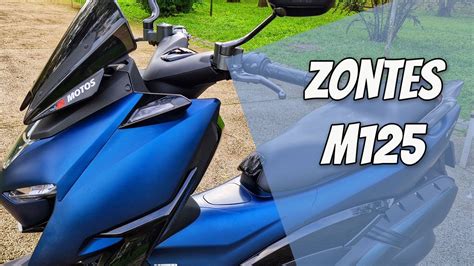 Zontes M125 Review TestRide ENGLISH YouTube