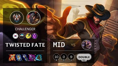 Twisted Fate Mid Vs Leblanc Kr Challenger Patch Youtube