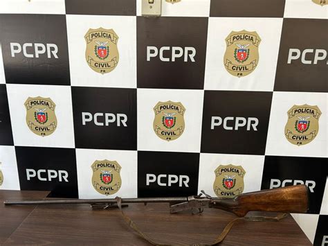 Polícia Civil prende homem em flagrante por posse irregular de arma de