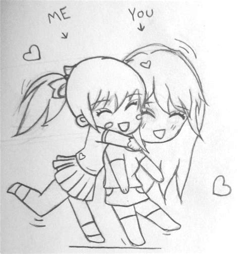 Cute Drawings Of Friendship Best Friend