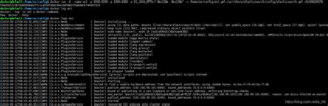 windows环境下docker安装elasticsearch集群并配置 windows上docker运行elasticsearch csdn博客