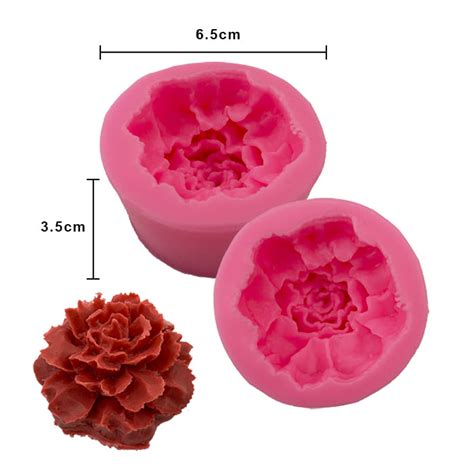 Molde de Silicón Rosa Abierta BioAlei