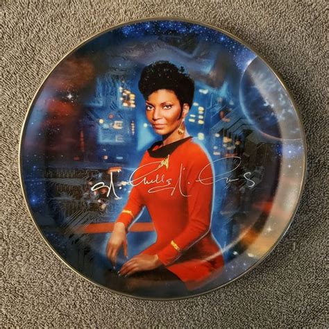 Star Trek Plates Franklin Mint Women Of Star Trek