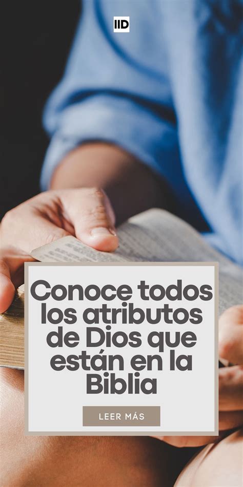 Atributos De Dios Artofit