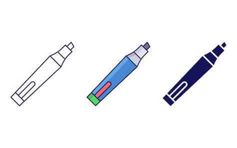 Ícono de marcador Vector Premium