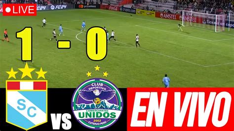 En Vivo Sporting Cristal Vs Comerciantes Unidos I Por La Ultima