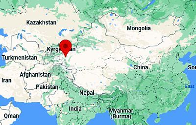 Kashgar China Map Dolly Gabrila