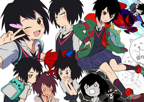 ペニーパーカー Peni Parker Parker spiderman Spiderman art Penny parker