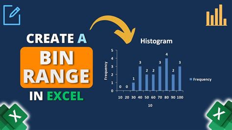 How To Create A Bin Range In Excel YouTube