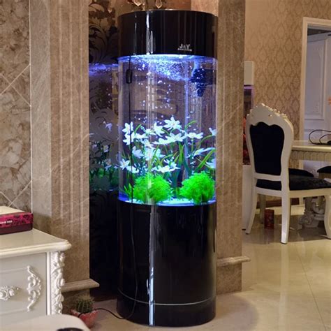 Large Cylinder Aquarium Atelier Yuwa Ciao Jp