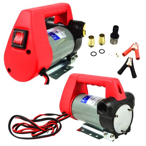 POMPKA DO PALIWA SPUSZCZANIA ROPY OLEJU POMPA 12V DYSTRYBUTOR PALIWA Do