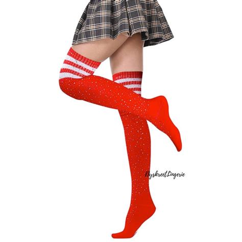 Sexy Over Knee Socks Etsy