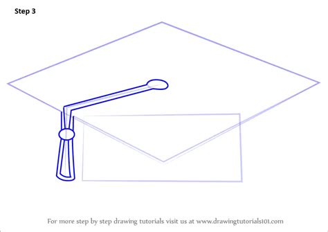 How To Draw A Graduation Cap Hats Step By Step Drawingtutorials