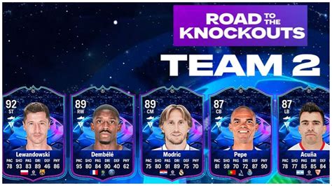 All Leaked EA FC 24 RTTK Team 2 Players Featuring Lewandowski Modric