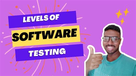 What Are The Different Levels Of Software Testing Youtube