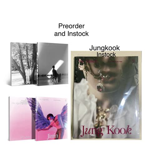 INSTOCK Preorder BTS JUNGKOOK ME MYSELF AND JUNGKOOK Time Difference