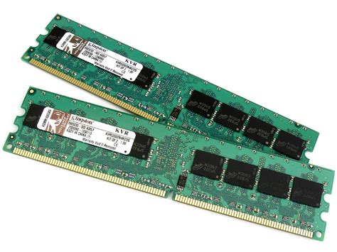 Kingston 4GB Kit 2x 2GB 800MHz CL6 KVR800D2N6K2 4G T S BOHEMIA