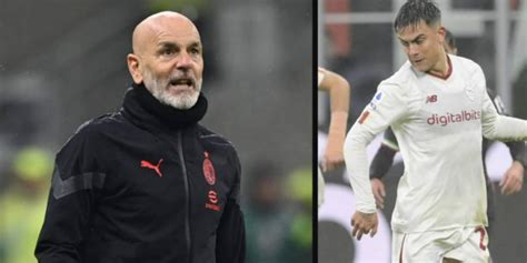 Pioli frecciata a Dybala dopo Milan Roma È un La frase sul pareggio