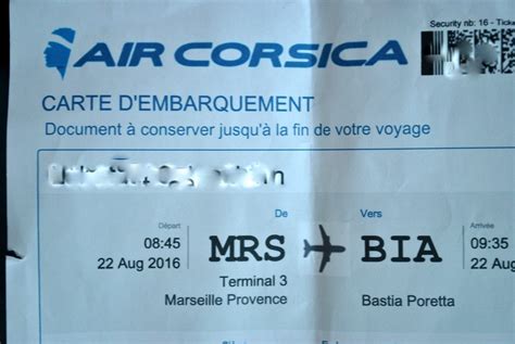 Décrypter 80 imagen carte embarquement air corsica fr thptnganamst