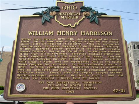 William Henry Harrison S Farm North Bend Ohio