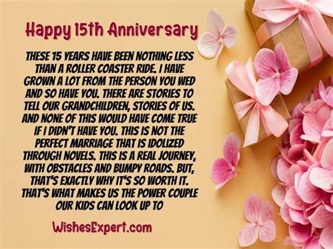 20 Amazing 15 Year Anniversary Quotes And Wishes Vlr Eng Br