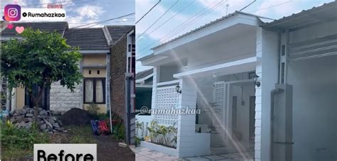 Contoh Renovasi Rumah Subsidi Type 36 Jadi Aesthetic Dan Kekinian