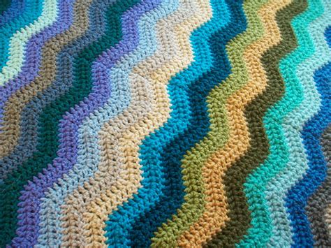 Here S A Close Up Of My Attic 24 Coastal Ripple Blanket Made For A