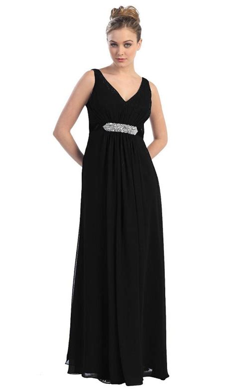 Plus Size Formal Dress Empire Waist Formal Dresses