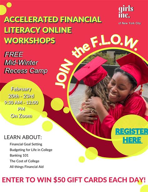 FREE Virtual Midwinter Financial Literacy Workshops For 9th 12th