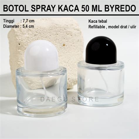 Jual Botol Parfum 50ml Spray Kaca Tebal Refill Isi Ulang DRAT ULIR