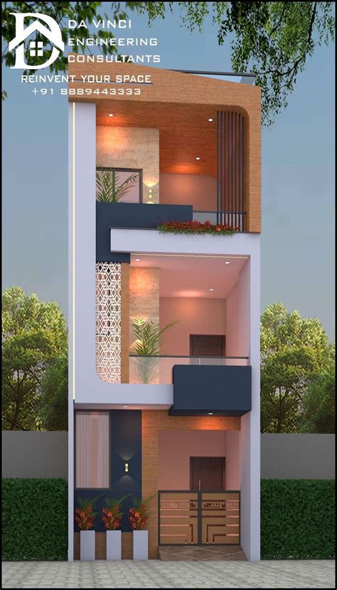 12 FRONT HOUSE ELEVATION DESIGN Idea By DA VINCI HOUSE Small House