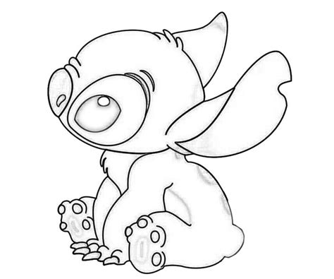 Dessins Gratuits à Colorier Coloriage Stitch à imprimer