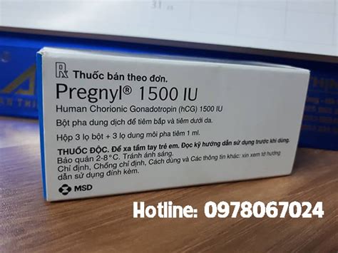 Thuốc Pregnyl 1500 5000IU HCG là thuốc gì giá bao nhiêu mua ở đâu