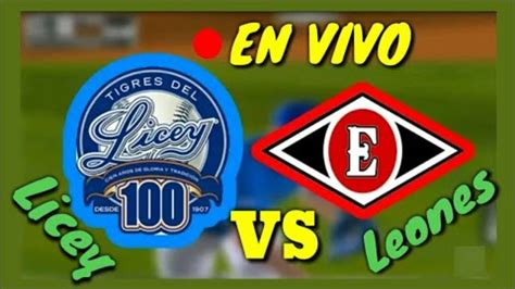 Juego En Vivo Licey Vs Escogido Dic Youtube