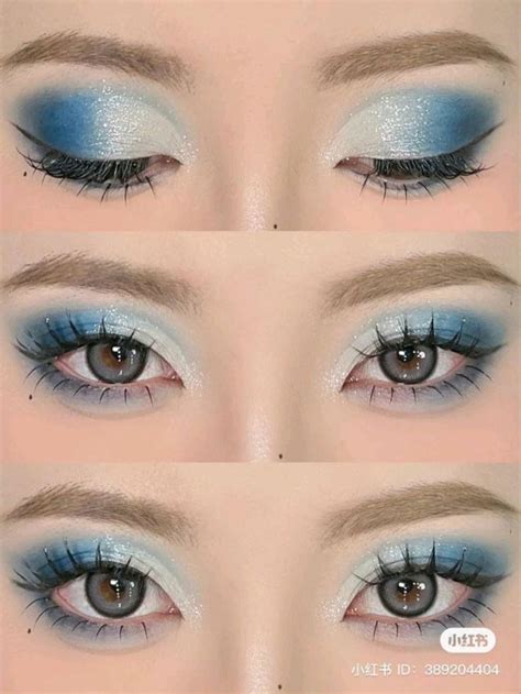 Icy Make Up Trucco Occhi Corallo Trucco Occhi Azzurri Idee Per Il