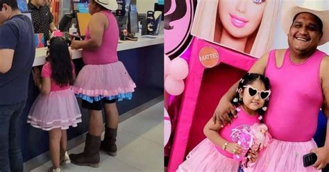 Barbie Pap Se Gana El Coraz N De Muchos Al Vestirse De Rosa Por Su