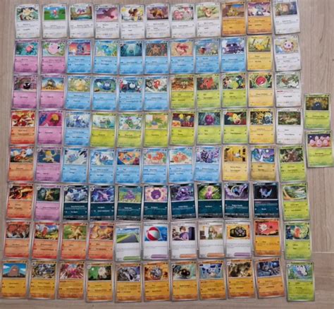 LOT 90 CARTES Pokémon 151 Fr Neuves Co Unco Garantie Sans Double EUR