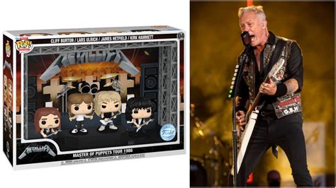 Funko Pop Moment Deluxe Metallica Master Of Puppets Tour 1986 Vinyl