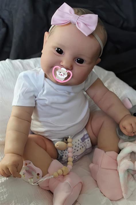 Amazon Wamdoll 24 Inches 60CM Lifelike Huge Baby Size Painted Hair